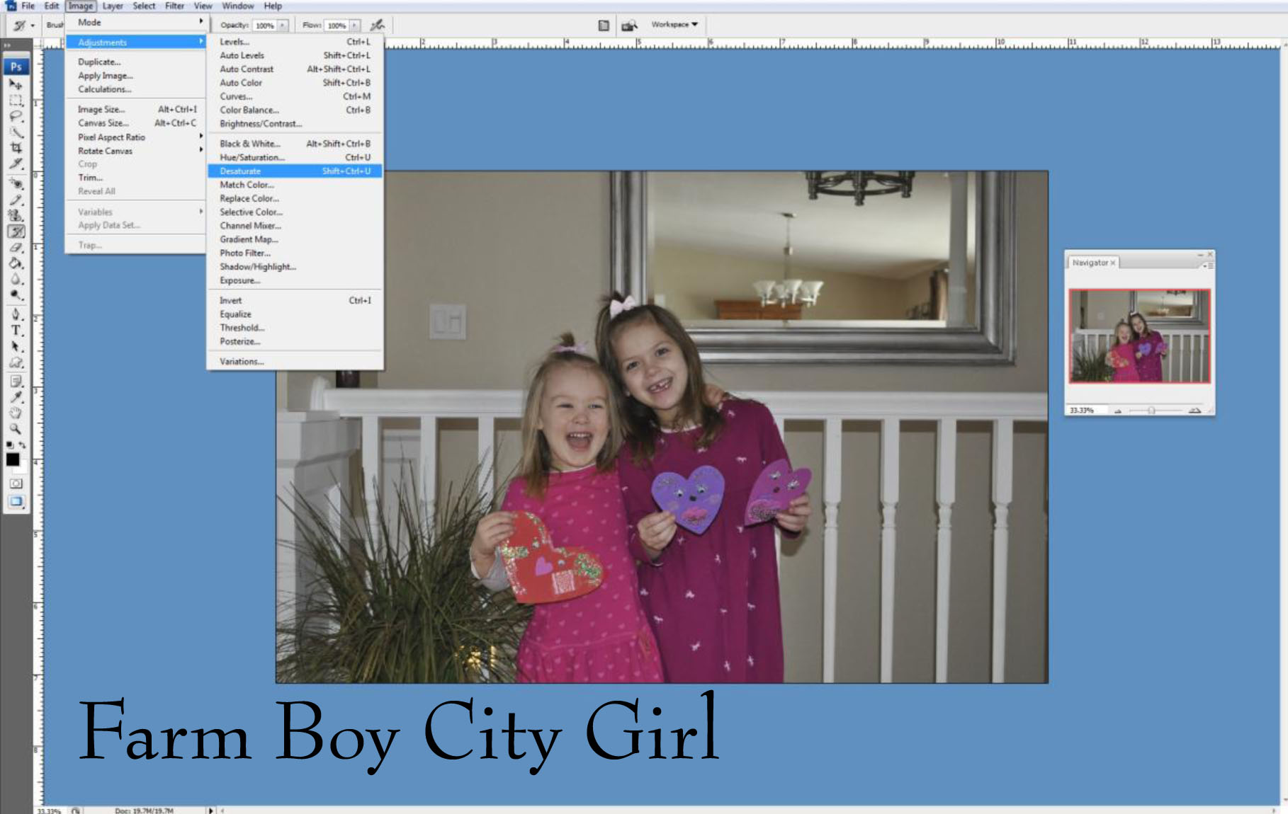 How to add color back into a black and white picture – Photoshop