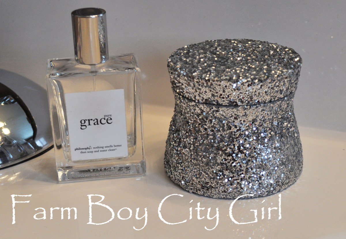 Glam Mod Podge Container